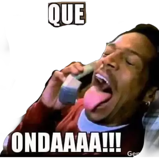 Que ondaaa!!! Sticker de WhatsApp - DescargarStickers
