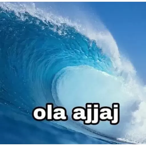 Ola ajjaj Sticker de WhatsApp - DescargarStickers