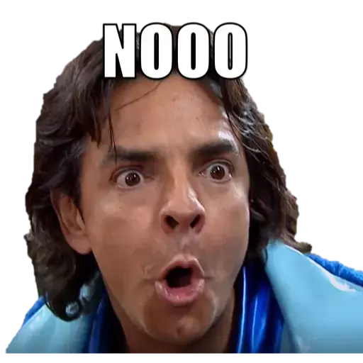 Nooo #960201 Sticker de WhatsApp - DescargarStickers