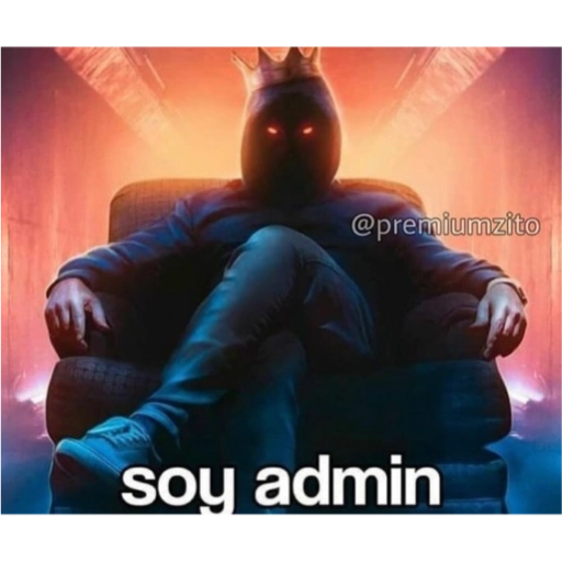Soy admin #2170785 Sticker de WhatsApp - DescargarStickers