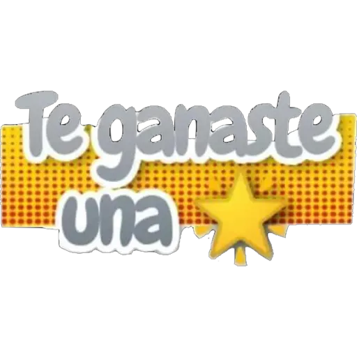 Te ganaste una estrella Sticker de WhatsApp - DescargarStickers