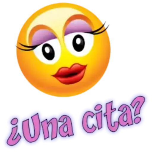 Sticker ¿Una cita? PNG - DescargarStickers