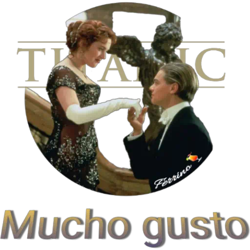 Mucho gusto #5059817 Sticker de WhatsApp - DescargarStickers