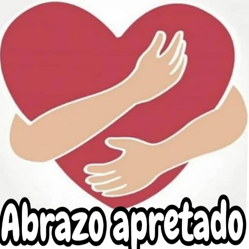 Abrazo apretado Sticker - DescargarStickers