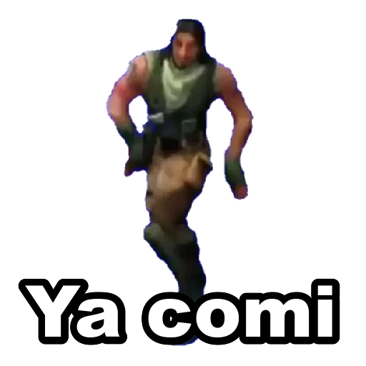 Ya comi Sticker de WhatsApp - DescargarStickers