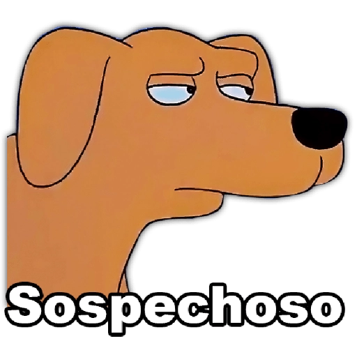 Sospechoso #6188910 Sticker de WhatsApp - DescargarStickers