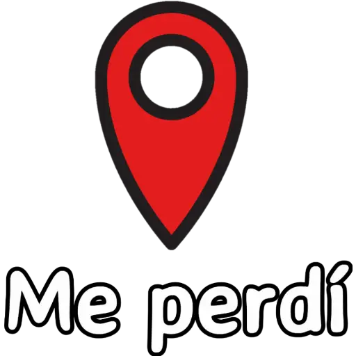 Me perdí #6197632 Sticker de WhatsApp - DescargarStickers