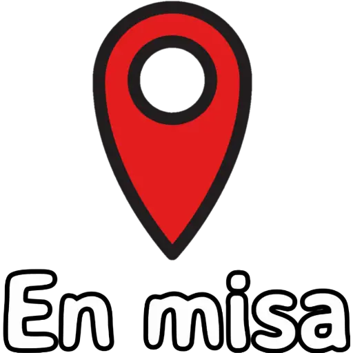 En misa Sticker de WhatsApp - DescargarStickers