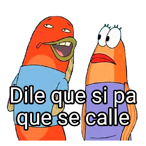 Dile que si pa' que se calle Sticker de WhatsApp - DescargarStickers