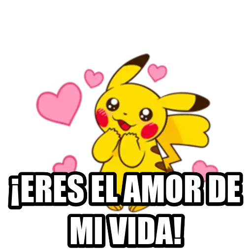 ¡Eres el amor de mi vida! #7864387 Sticker de WhatsApp - DescargarStickers