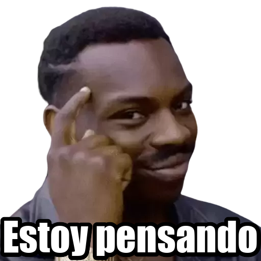 Estoy pensando #8748378 Sticker de WhatsApp - DescargarStickers