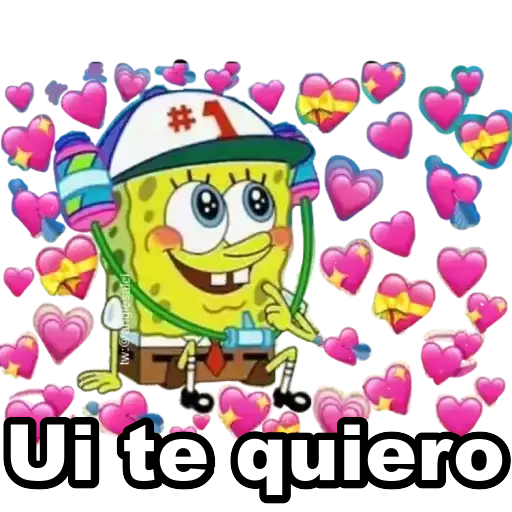 Ui te quiero Sticker de WhatsApp - DescargarStickers