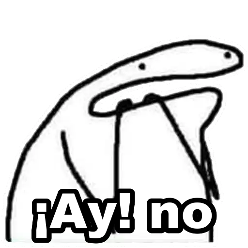 ¡Ay! no #9685177 Sticker de WhatsApp - DescargarStickers
