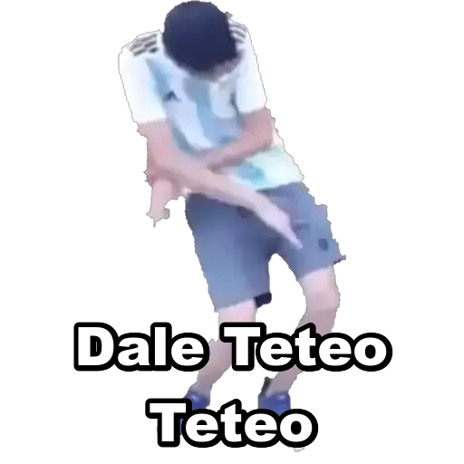 Dale Teteo Teteo PNG transparente - Descargar Stickers
