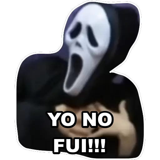 YO NO FUI!!! #1032090 Sticker de WhatsApp - DescargarStickers