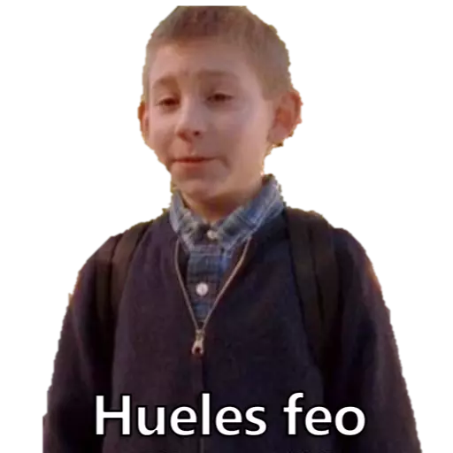Hueles feo Sticker de WhatsApp - DescargarStickers