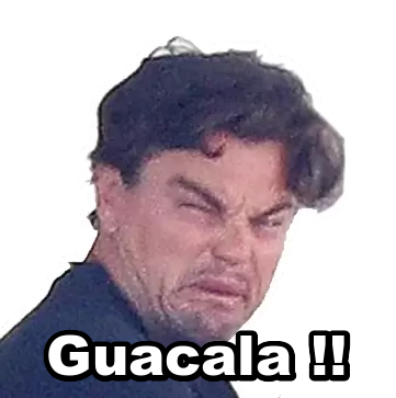 Guacala !! Sticker de WhatsApp - DescargarStickers