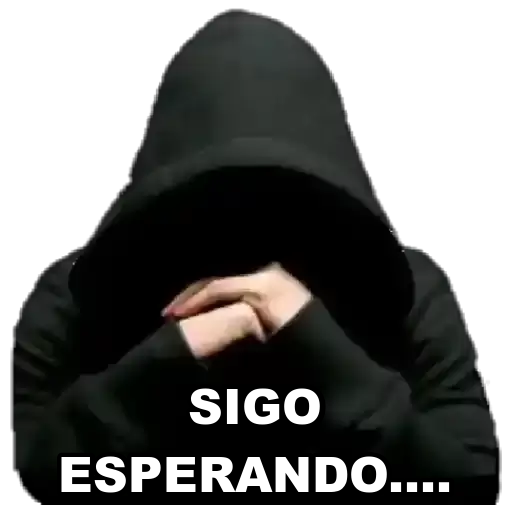 Sigo esperando.... #4820270 Sticker de WhatsApp - DescargarStickers