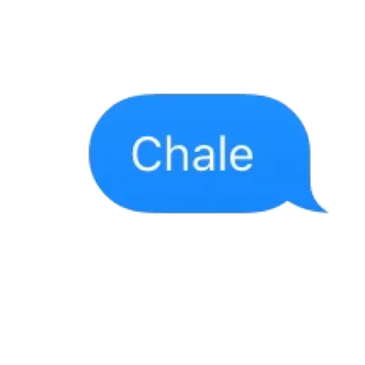 Chale #4885283 Sticker de WhatsApp - DescargarStickers