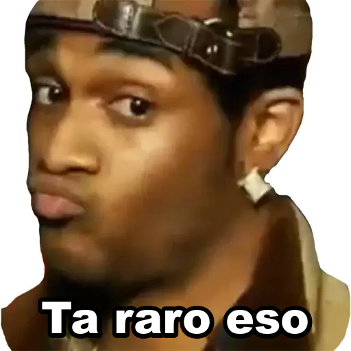 Ta raro eso Sticker de WhatsApp - DescargarStickers
