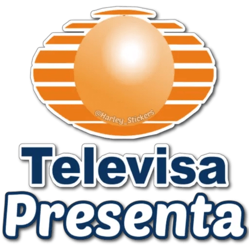 Sticker Televisa presenta PNG - DescargarStickers