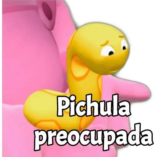 Pichula preocupada Sticker de WhatsApp - DescargarStickers