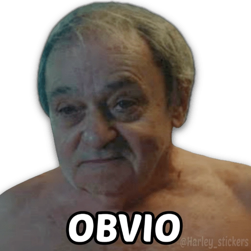 OBVIO #1040246 Sticker de WhatsApp - DescargarStickers