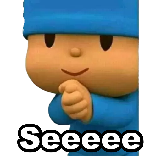 Seeeee Sticker de WhatsApp - DescargarStickers