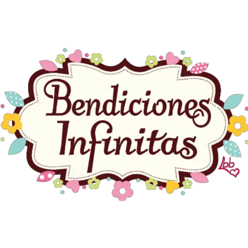 Bendiciones Infinitas Sticker De Whatsapp Descargarstickers