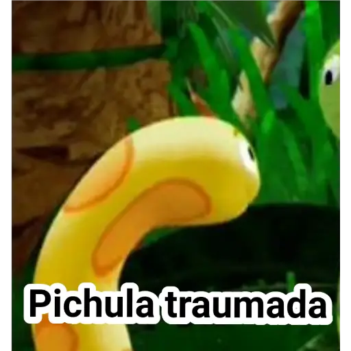 Pichula traumada Sticker de WhatsApp - DescargarStickers