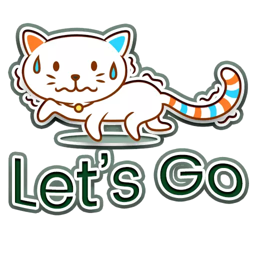 Let's Go Sticker de WhatsApp - DescargarStickers