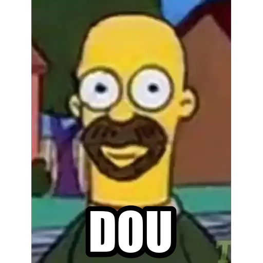 DOU #4254506 Sticker de WhatsApp - DescargarStickers