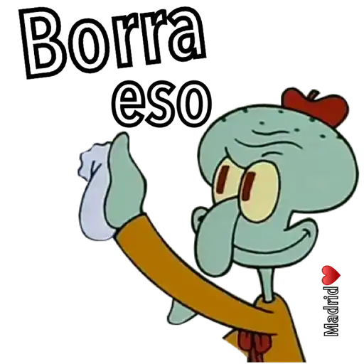 Borra eso Sticker de WhatsApp - DescargarStickers