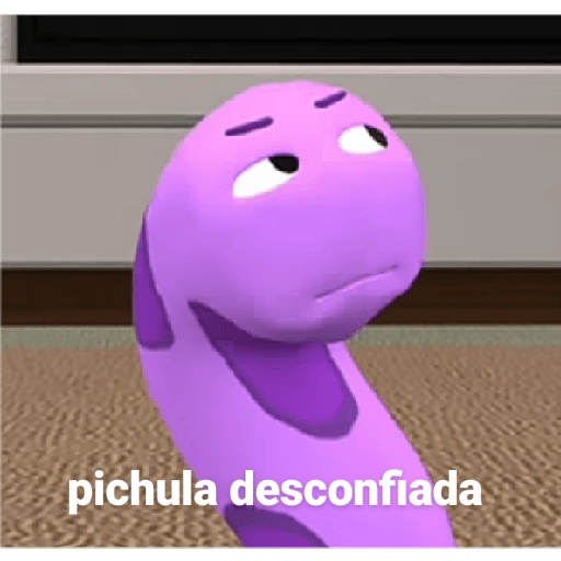 Pichula desconfiada Sticker de WhatsApp - DescargarStickers