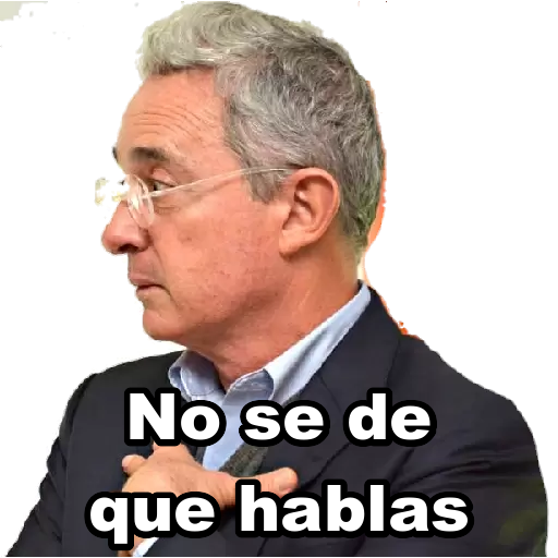 No se de que hablas Sticker de WhatsApp - DescargarStickers