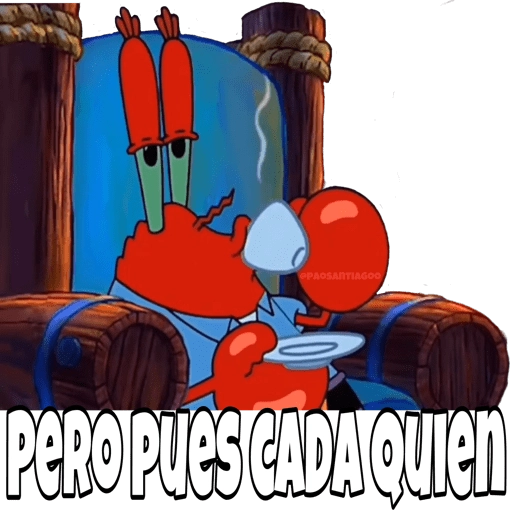 Pero pues cada quien Sticker de WhatsApp - DescargarStickers