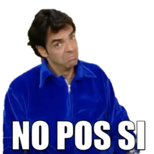 NO POS SI Sticker de WhatsApp - DescargarStickers