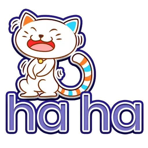 Ha ha #7040272 Sticker de WhatsApp PNG - DescargarStickers