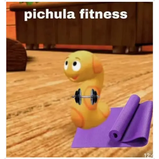Pichula fitness Sticker de WhatsApp - DescargarStickers