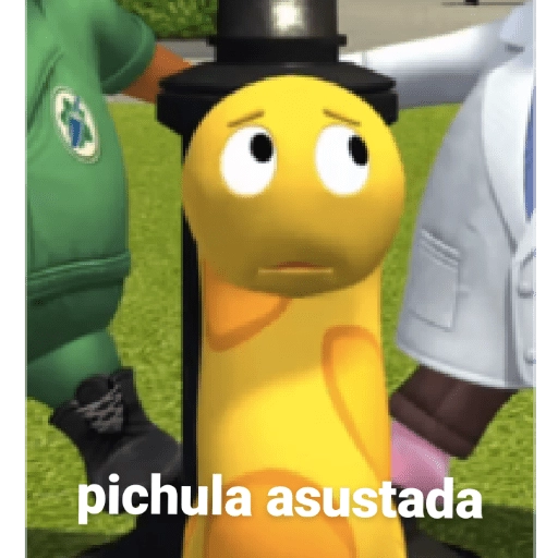 Pichula asustada #8275041 Sticker de WhatsApp - DescargarStickers