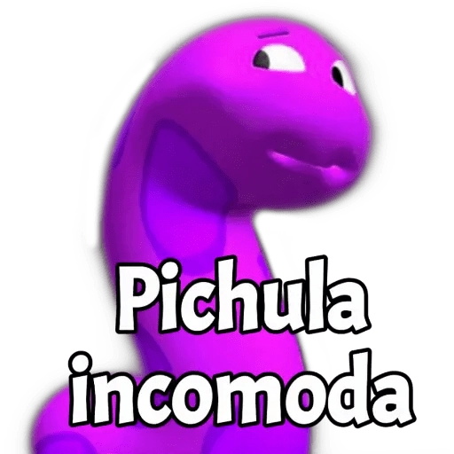 Pichula incomoda Sticker de WhatsApp - DescargarStickers