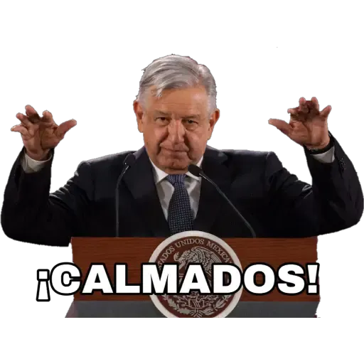¡Calmados! Sticker de WhatsApp - DescargarStickers