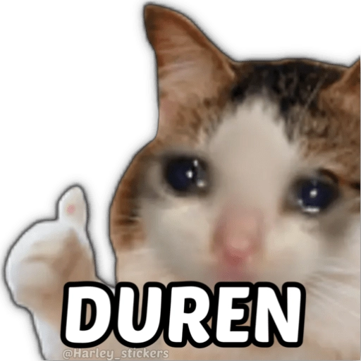 DUREN #9864217 Sticker de WhatsApp - DescargarStickers