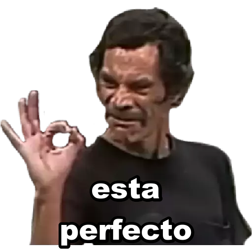 Esta perfecto Sticker de WhatsApp - DescargarStickers