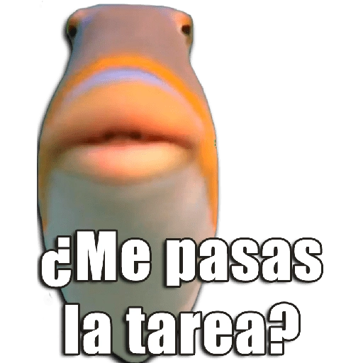 ¿Me pasas la tarea? #2875484 Sticker de WhatsApp - DescargarStickers