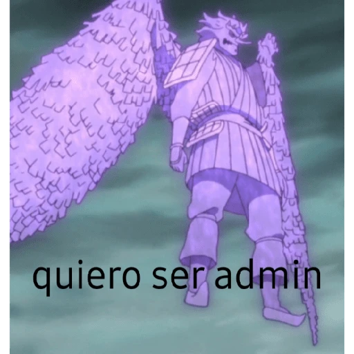 Quiero ser admin Sticker de WhatsApp - DescargarStickers