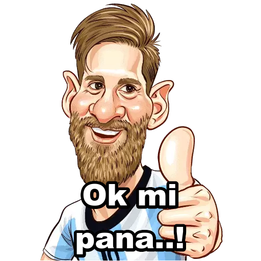 Sticker Ok mi pana..! PNG - DescargarStickers