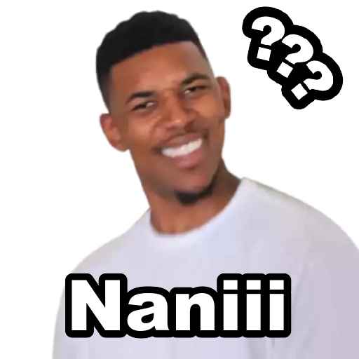 Naniii Sticker de WhatsApp - DescargarStickers