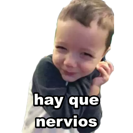Hay que nervios PNG transparente - Descargar Stickers