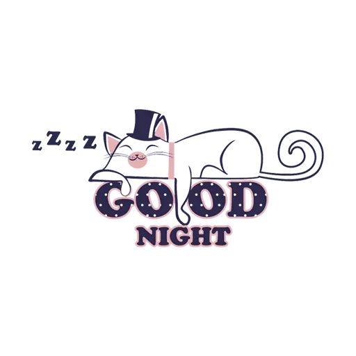 GOOD NIGHT #7314433 Sticker de WhatsApp - DescargarStickers